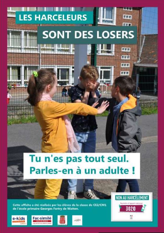 Réaliser des affiches collées dans les rues de Watten pour sensibiliser ...